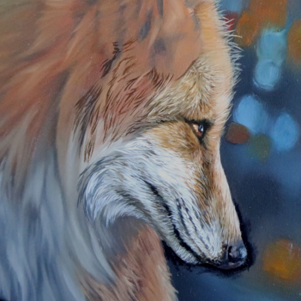 How to Paint a Realistic Fox Like an Artist - Studio Wildlife