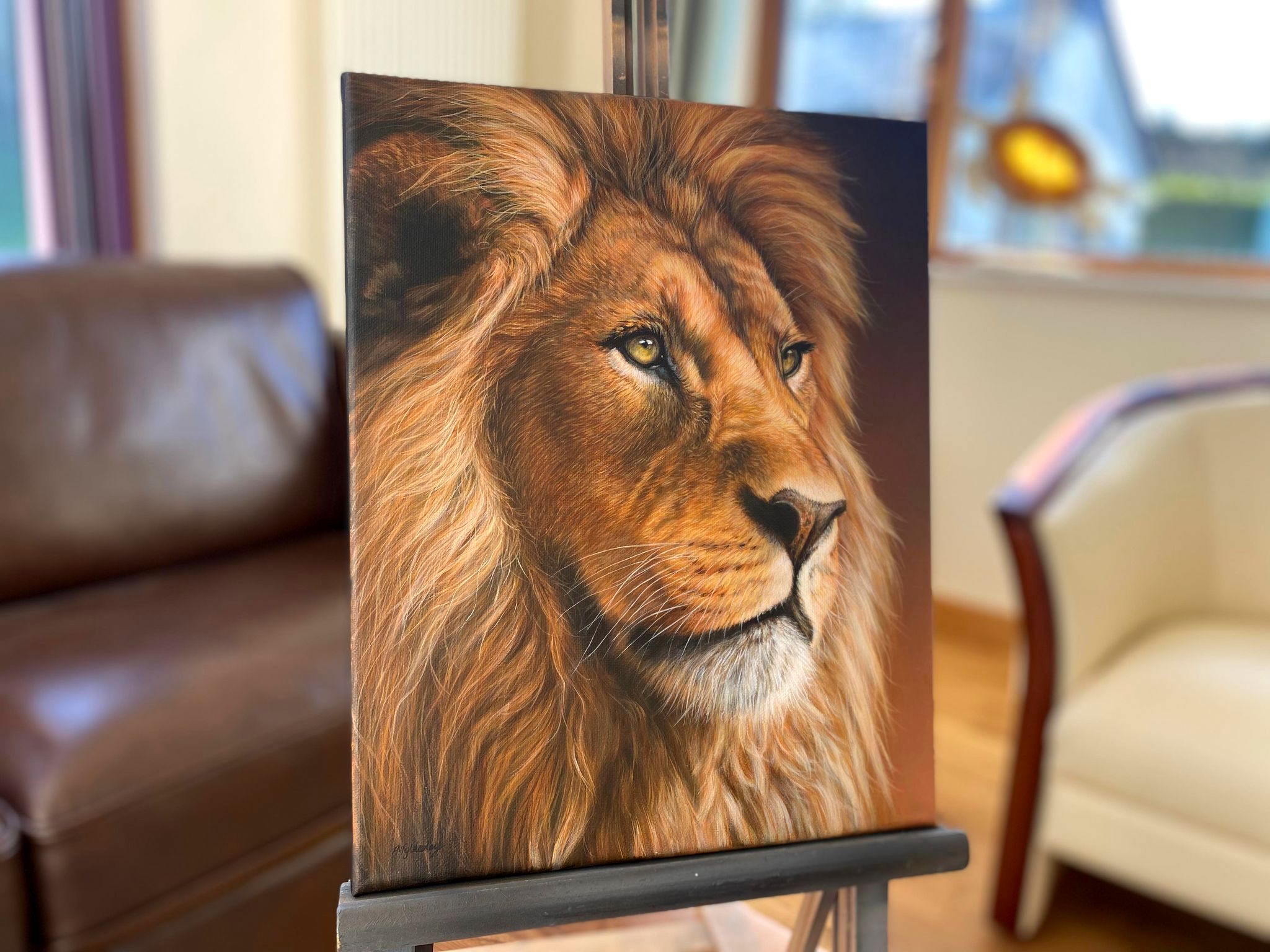 'Prosperity' Acrylic Painting - Studio Wildlife